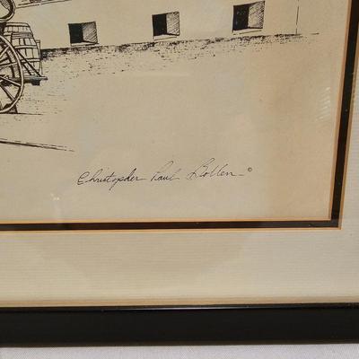 Christopher Paul Bollen Pencil-Signed Print of Olympia Brewing Co. Art ...