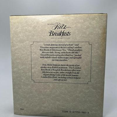 Retro The London Ritz Book of English Breakfasts by Helen Simpson ...