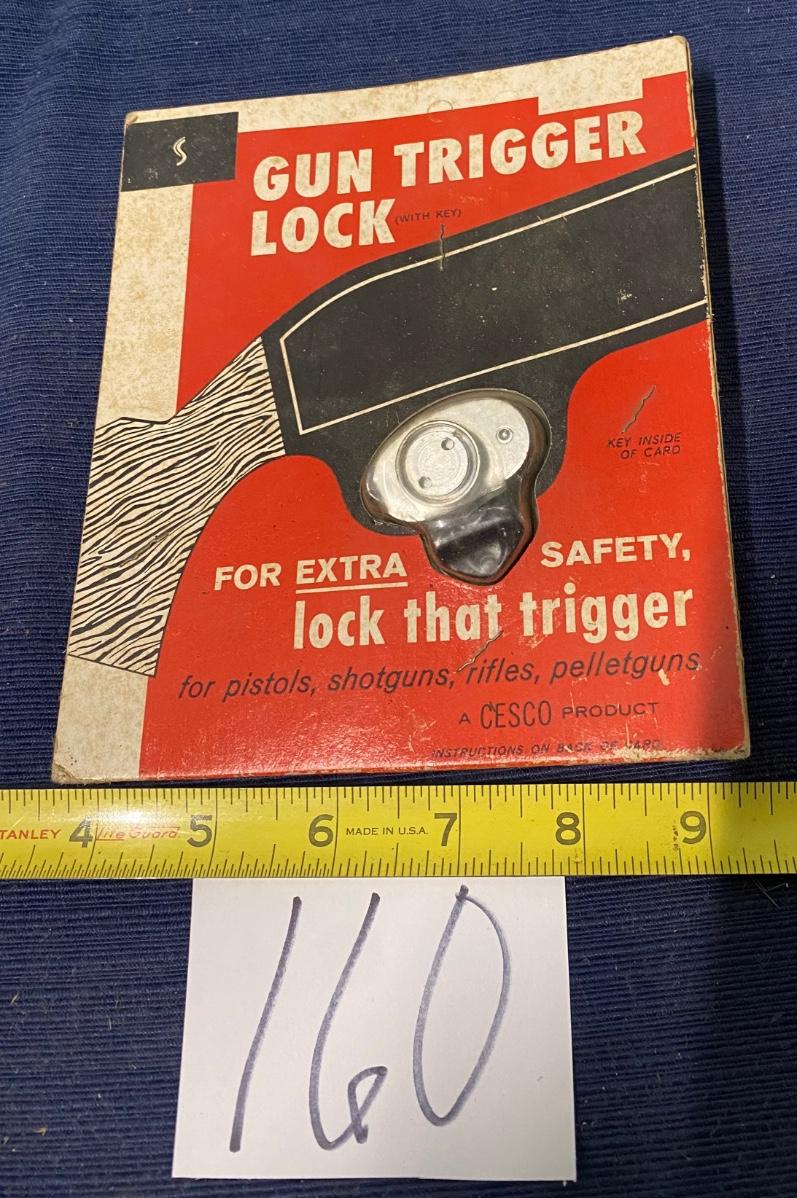 Vintage Trigger Lock | EstateSales.org