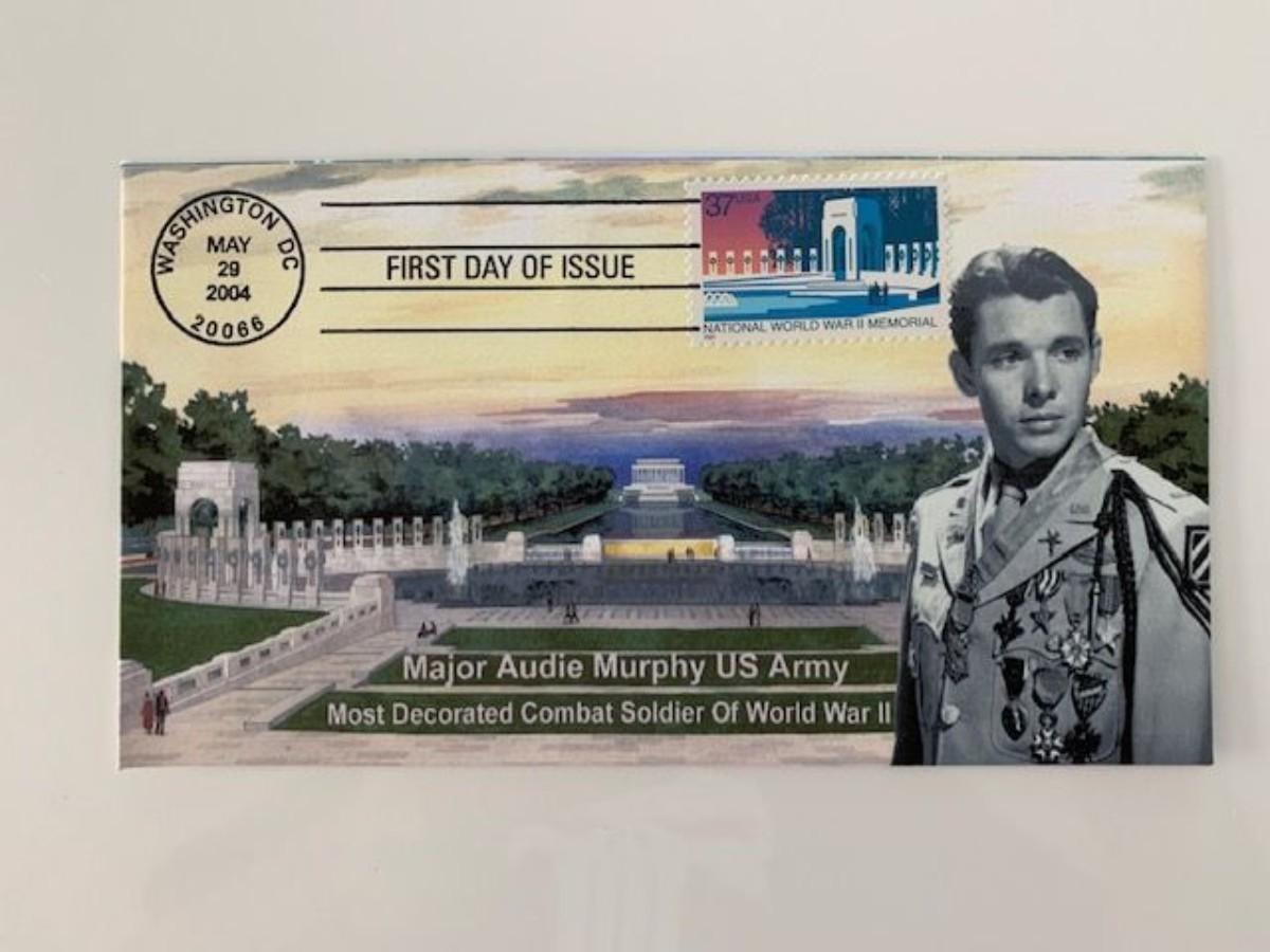 Major Audie Murphy US Army First Day Cover | EstateSales.org