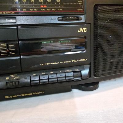 JVC Portable CD/Cassette Player (CR-JS) | EstateSales.org