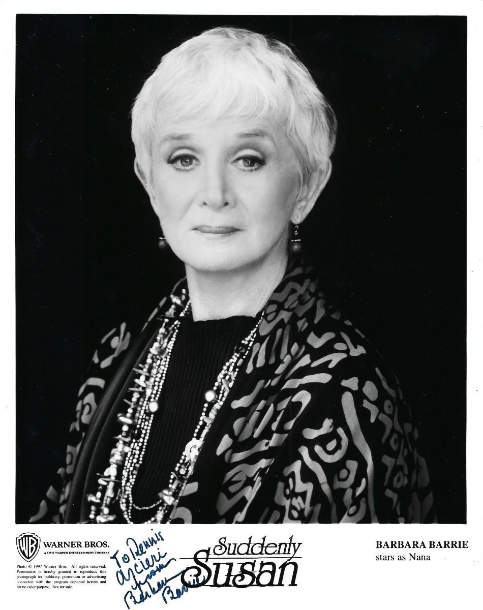 Suddenly Susan Barbara Barrie signed photo | EstateSales.org