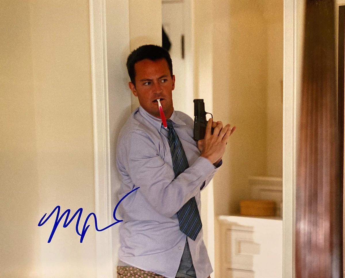 Matthew Perry signed photo | EstateSales.org