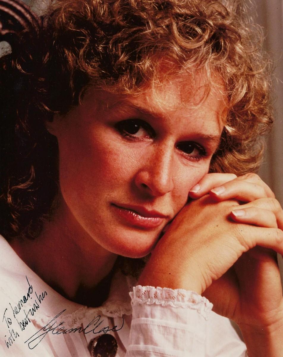 Glenn Close signed photo | EstateSales.org
