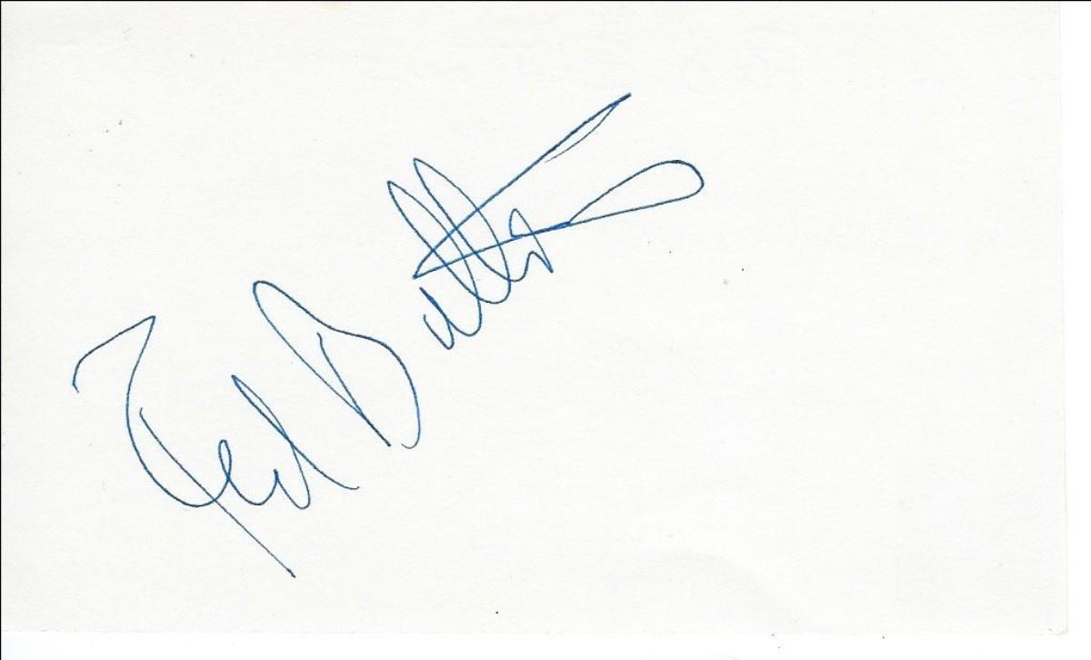 Red Buttons original signature | EstateSales.org