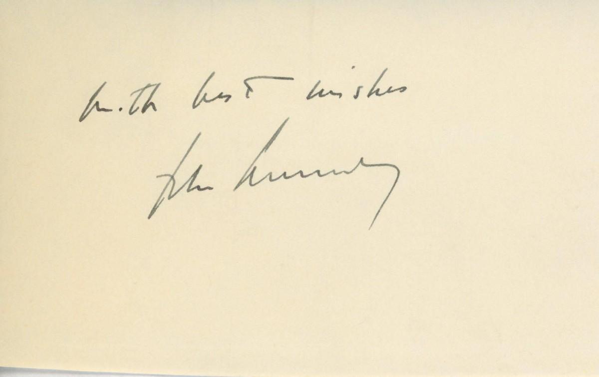 President John F. Kennedy signature cut. GFA Authenticated ...
