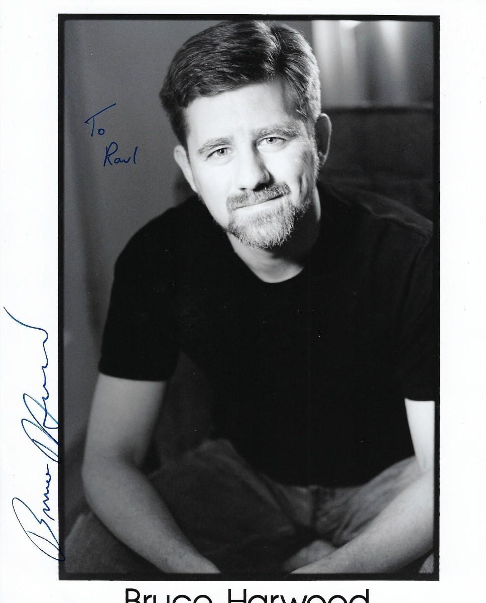 X Files Bruce Harwood signed photo | EstateSales.org