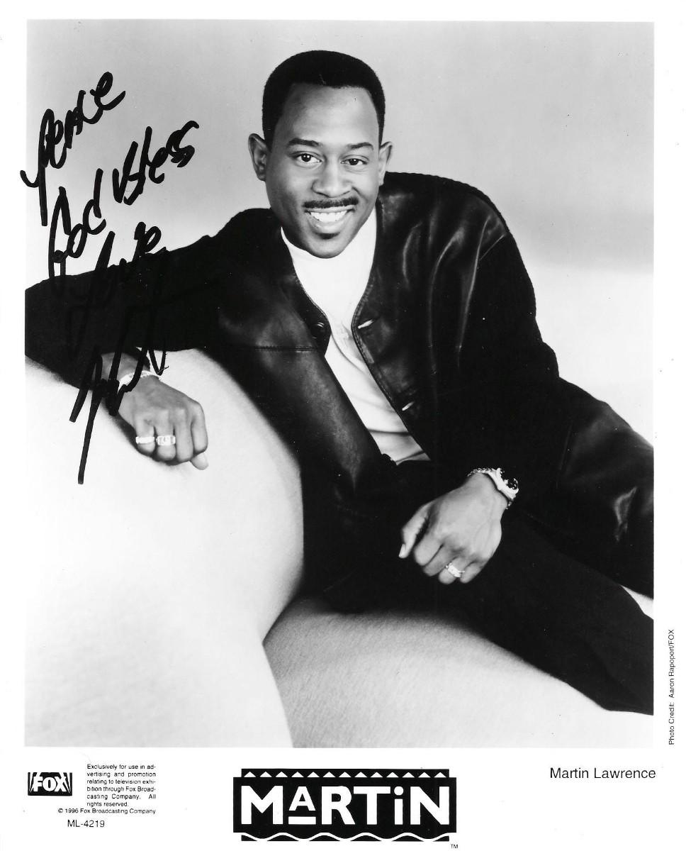 Martin Lawrence signed photo | EstateSales.org