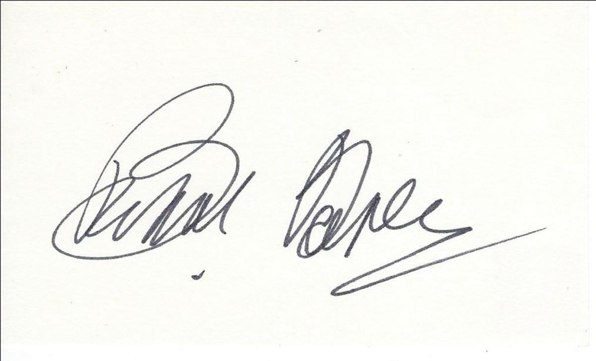 Binnie Barnes original signature | EstateSales.org