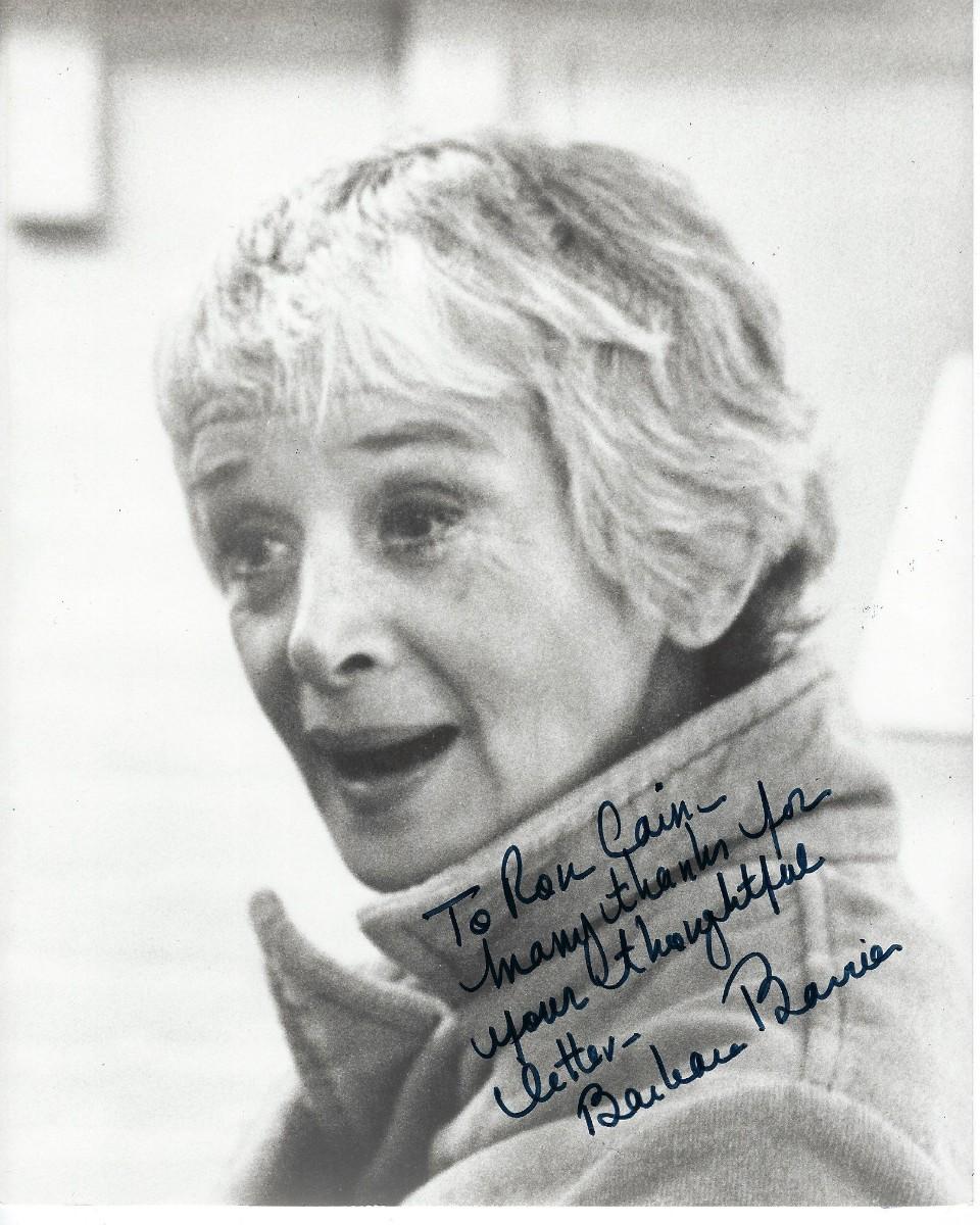 Breaking Away Barbara Barrie Signed Photo | EstateSales.org