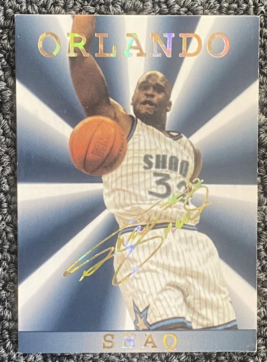 Orlando Magic Shaquille O'Neal facsimile signed Card | EstateSales.org