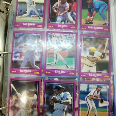 LOT 44: Score Baseball Cards - 1997 Collector Set in Tin & Binder ...