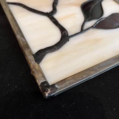 Stained Glass with Stone & Metal Art (S-DG) | EstateSales.org