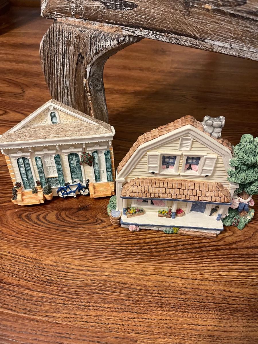 Brian Baker’s Collection. Bracket Cottage and Monday’s Wash plaques ...