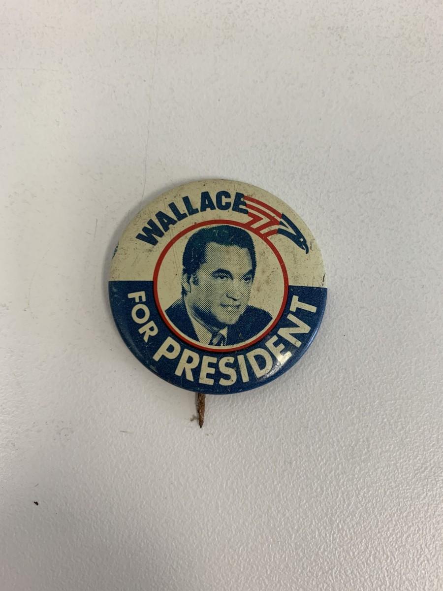 Wallace for President pin | EstateSales.org