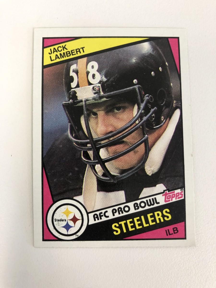 1984 Topps #167 Jack Lambert Football Card | EstateSales.org