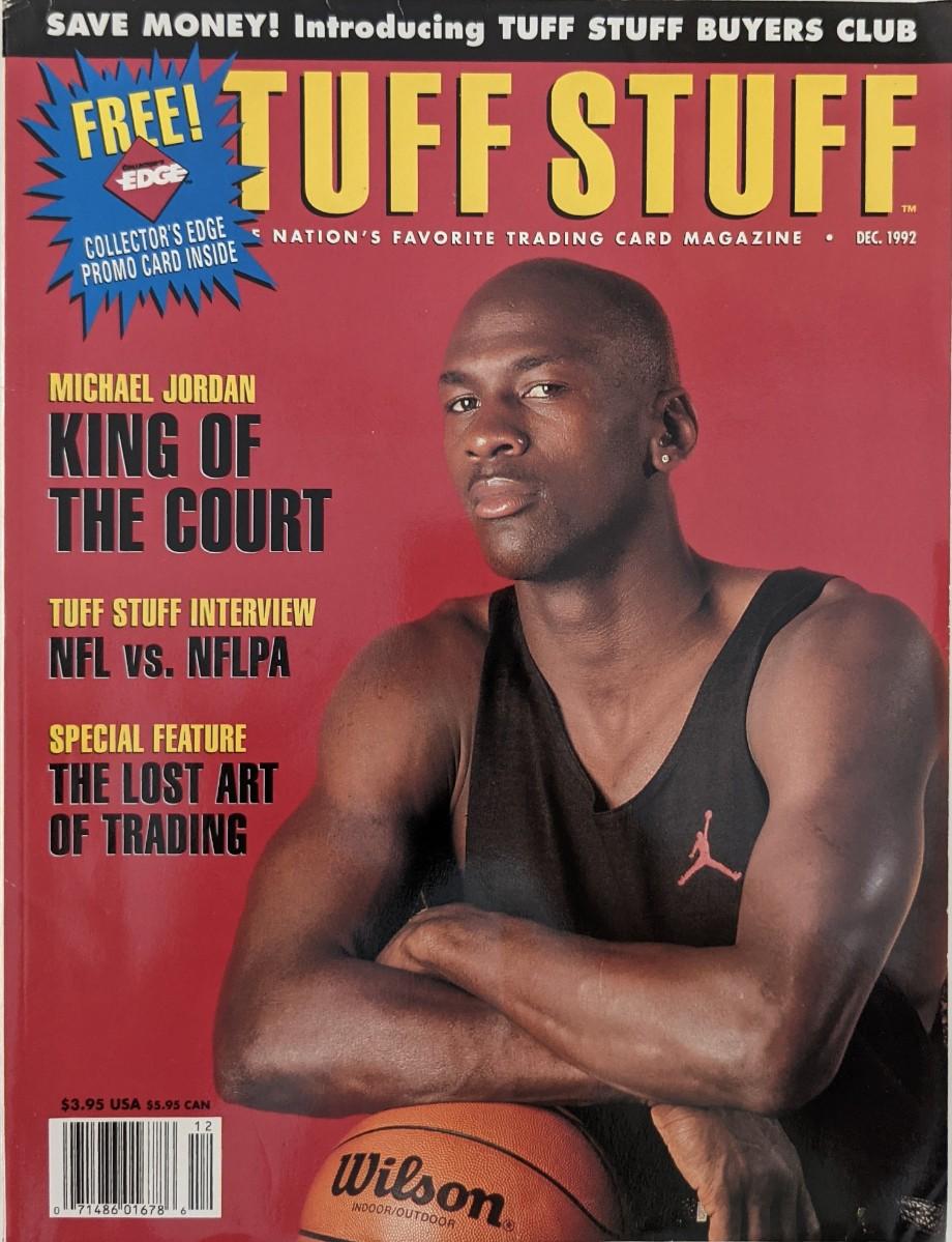 Tuff Stuff Magazine December 1992 Michael Jordan | EstateSales.org