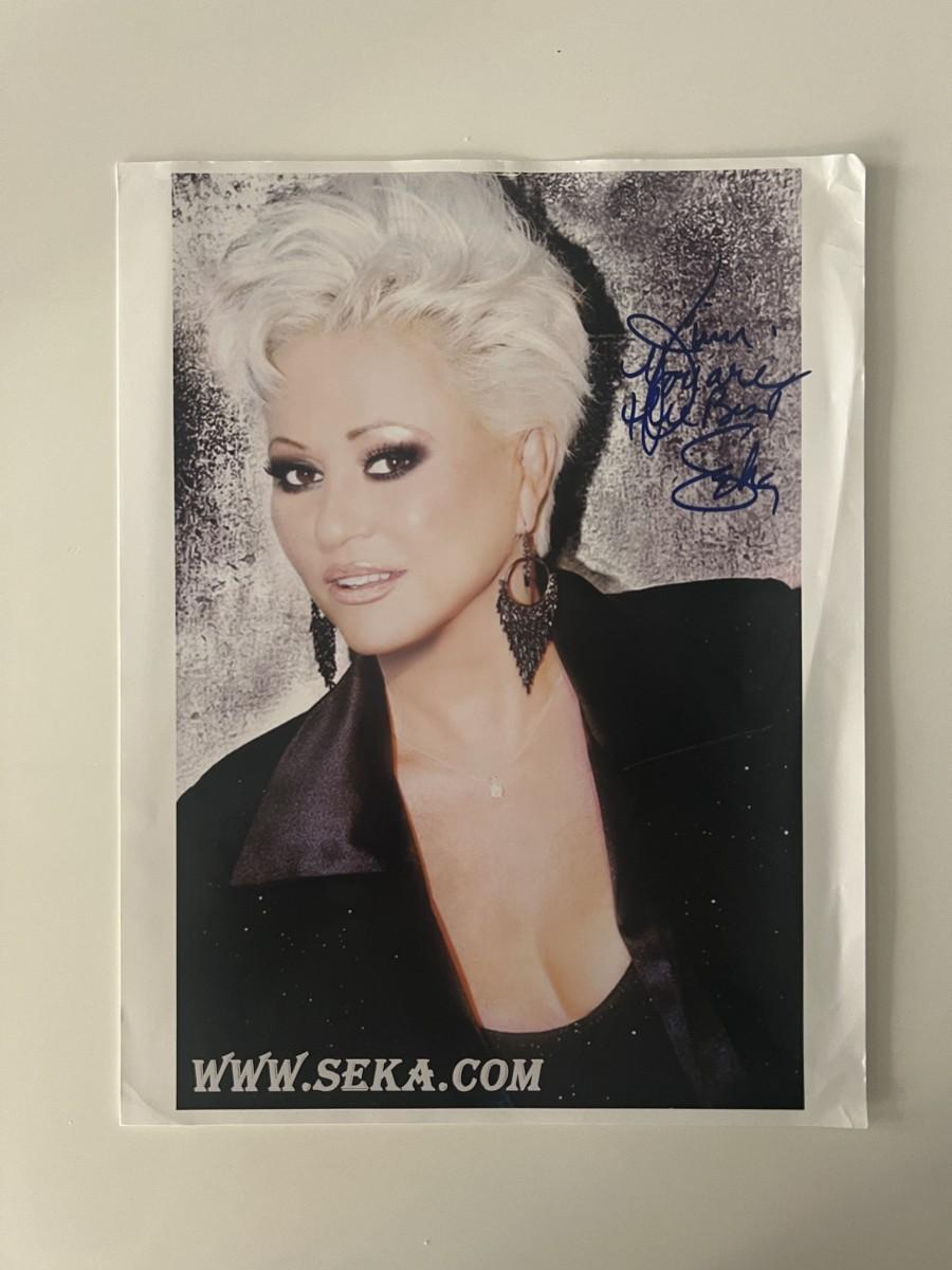 Seka signed photo | EstateSales.org