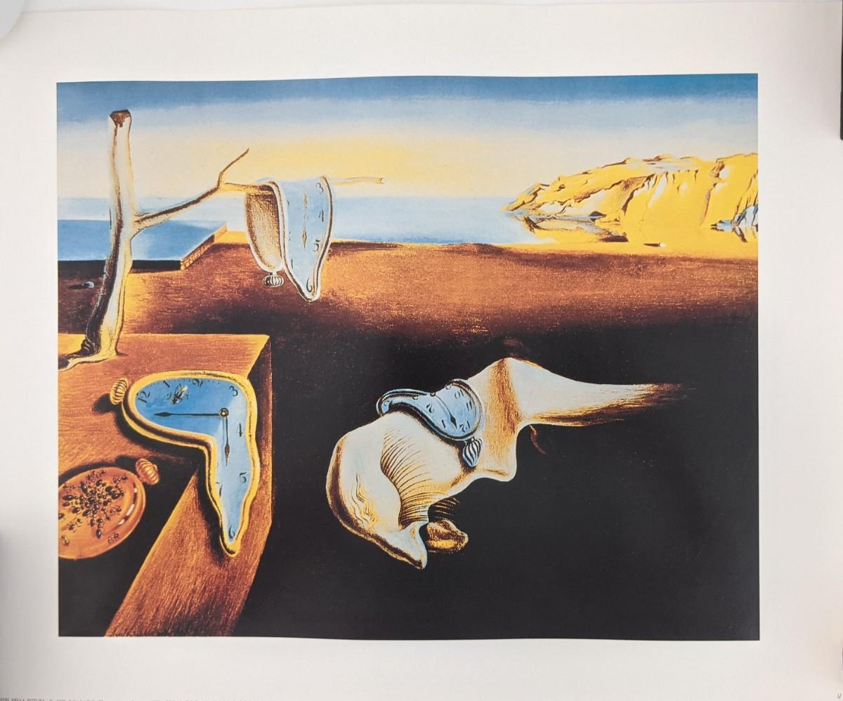 Salvador Dali - The Persistence Of Memory Print | EstateSales.org