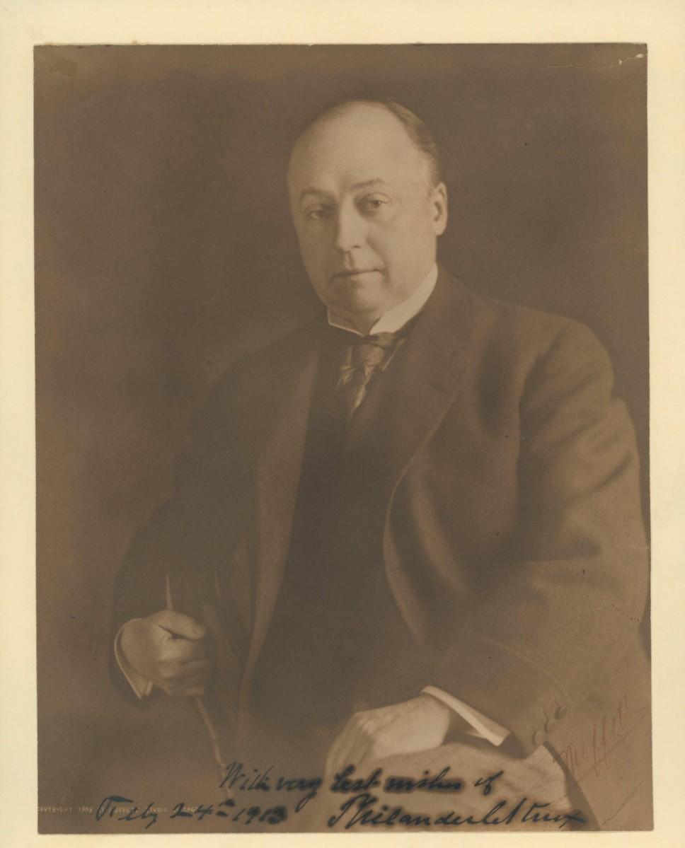 Philander Knox signed photo | EstateSales.org