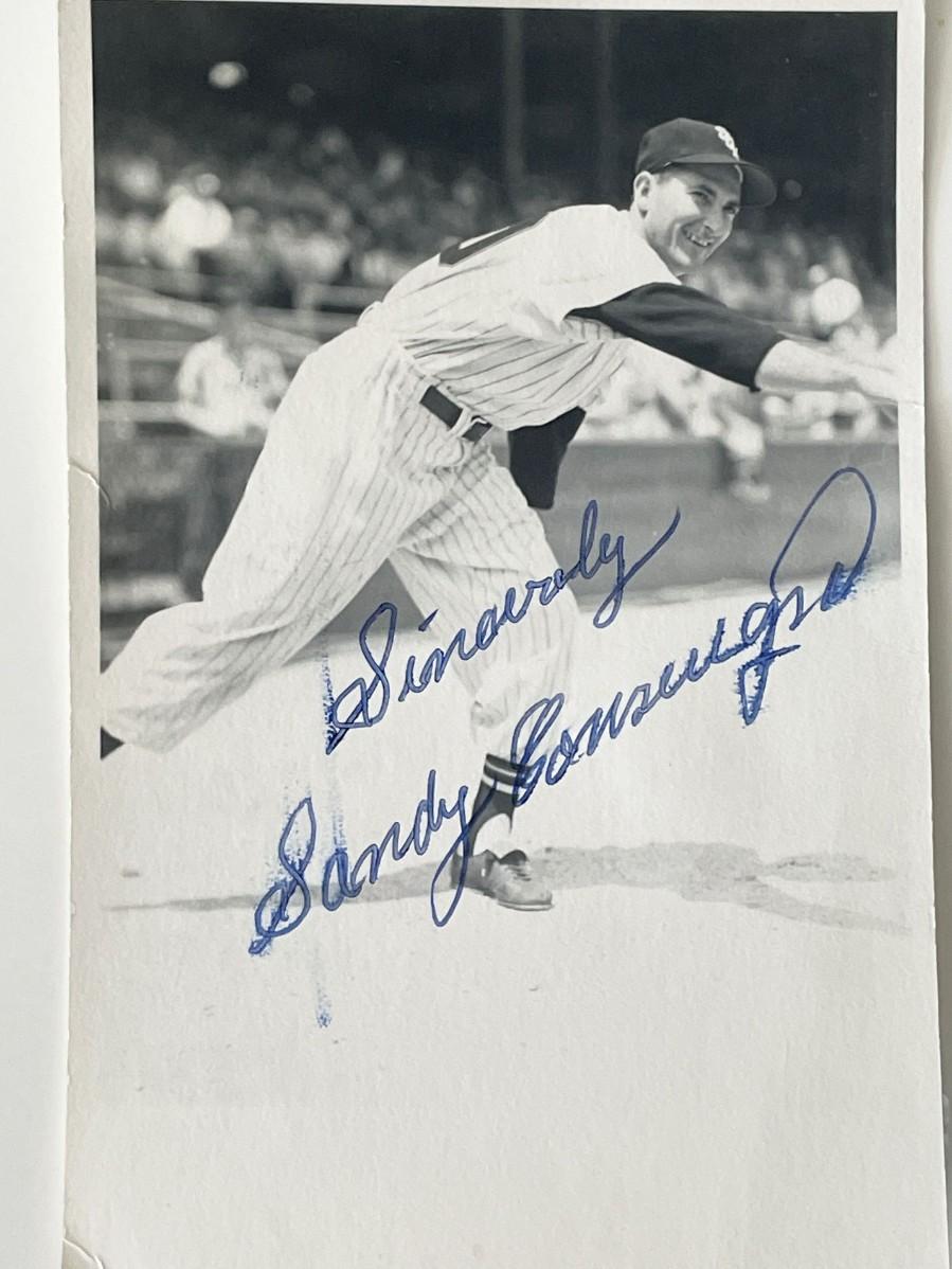 Chicago White Sox Sandy Consuegra signed photo | EstateSales.org