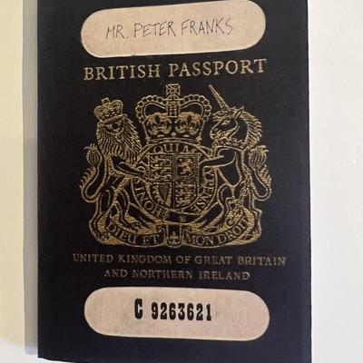 James Bond passport movie prop | EstateSales.org