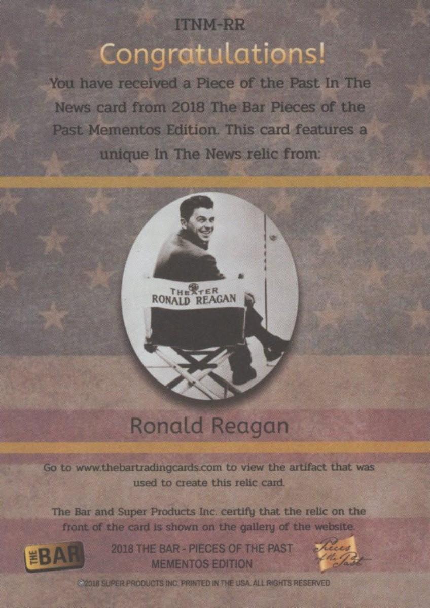 Ronald Reagan newspaper relic | EstateSales.org