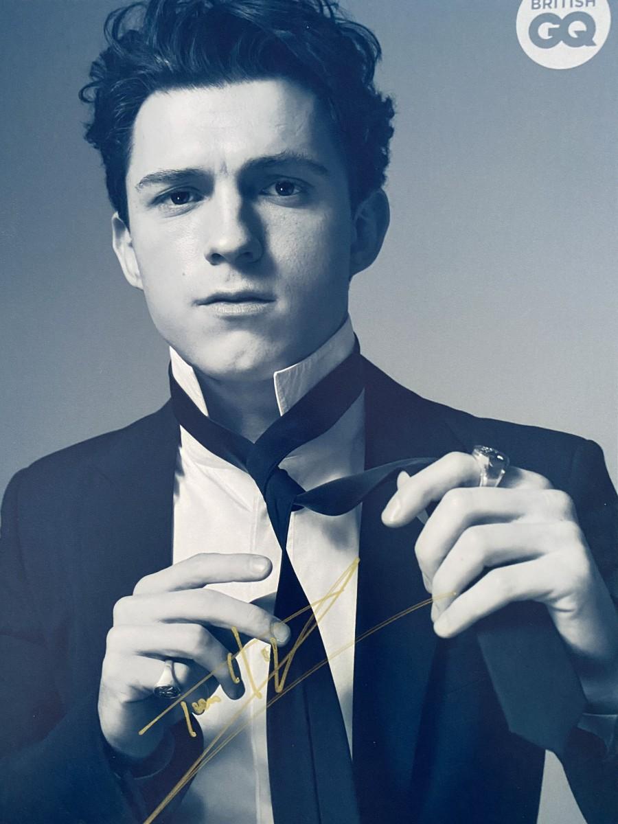 Tom Holland signed photo | EstateSales.org