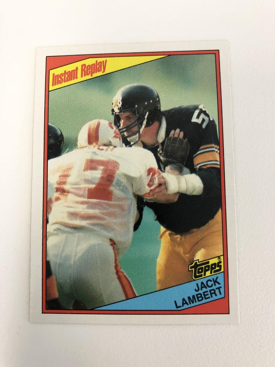 1984 Topps #168 Jack Lambert Football Card | EstateSales.org