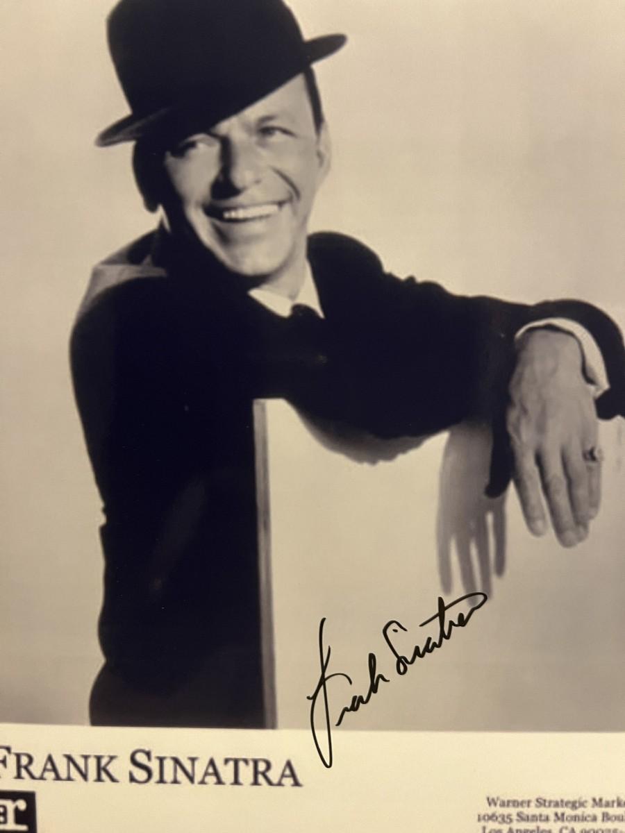 Frank Sinatra signed photo | EstateSales.org