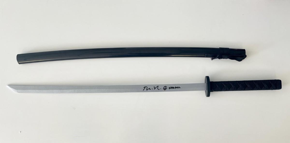 Deadpool Ryan Reynolds signed Katana | EstateSales.org