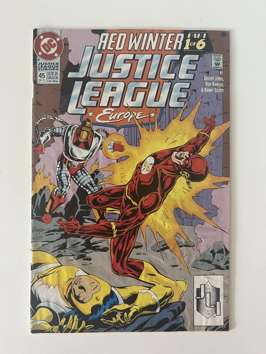 DC Comics Red Winter Justice League Europe | EstateSales.org