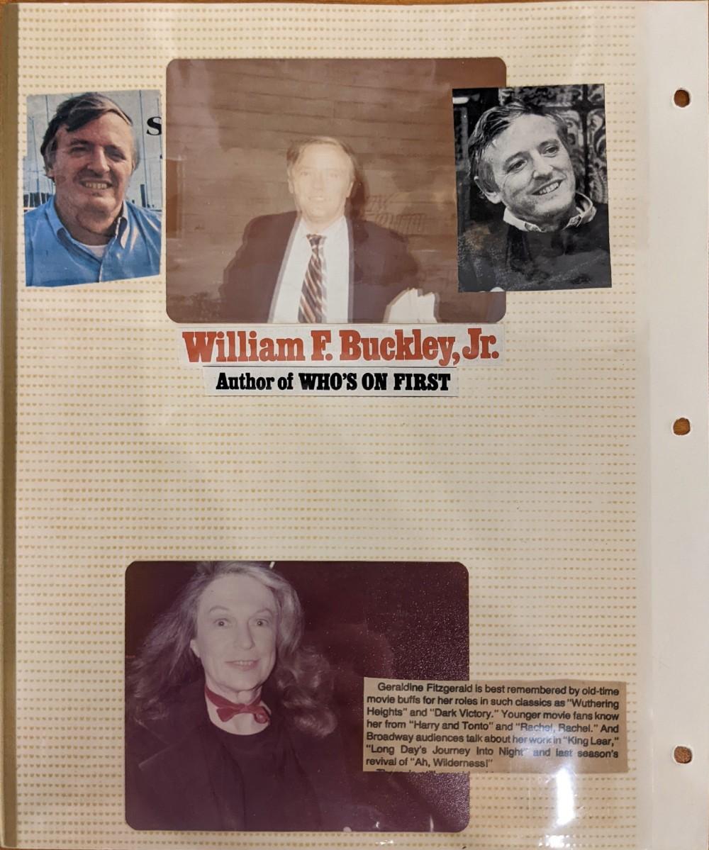 William F. Buckley Jr. Original Photo | EstateSales.org