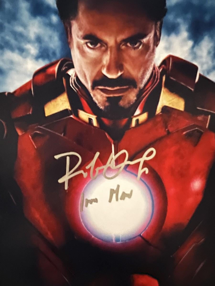 Iron Man Robert Downey Jr signed photo | EstateSales.org