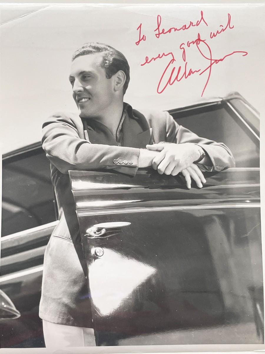 Allan Jones signed photo | EstateSales.org
