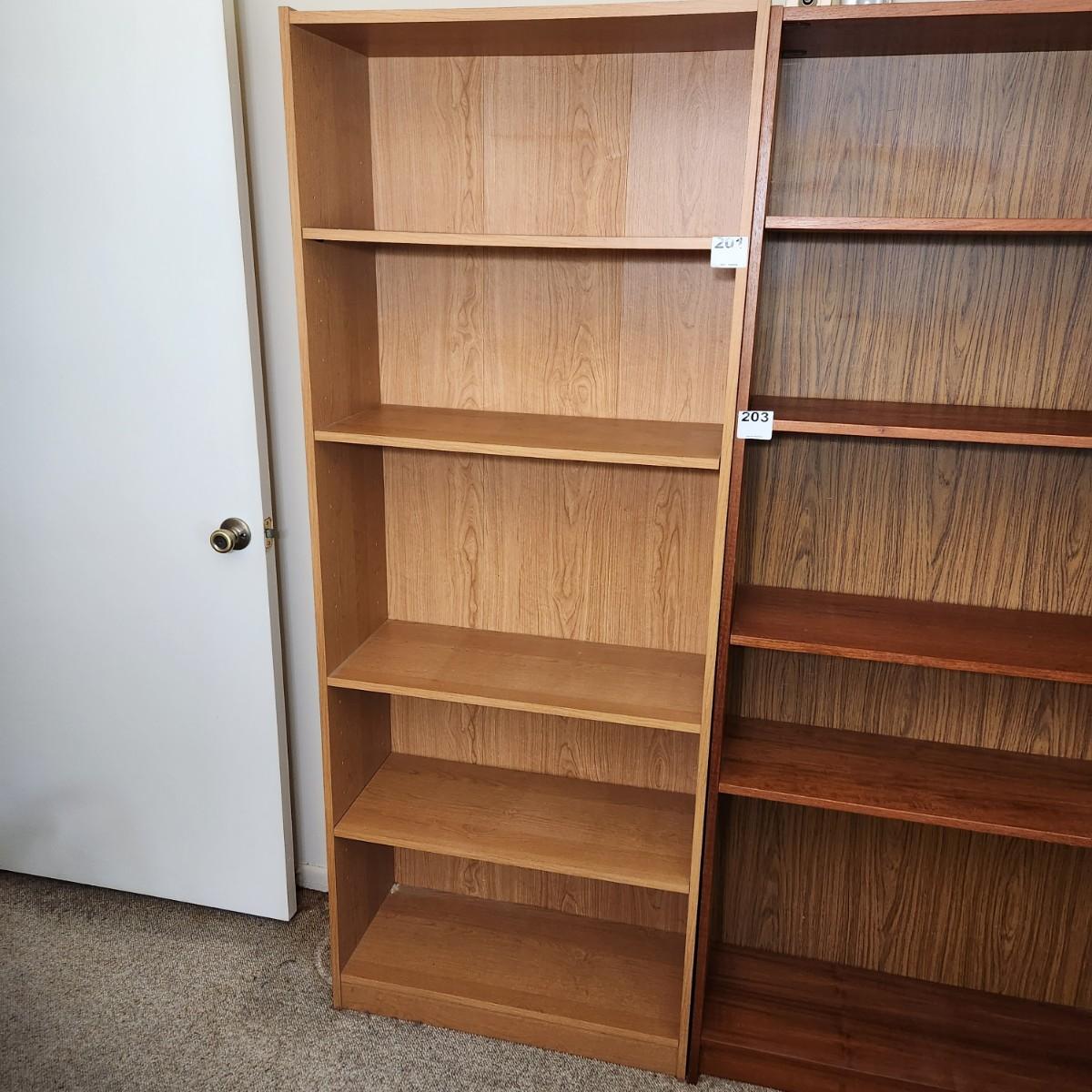 Office Books Display Shelf Left unit 3 Adjustable shelves 28x12x71 ...