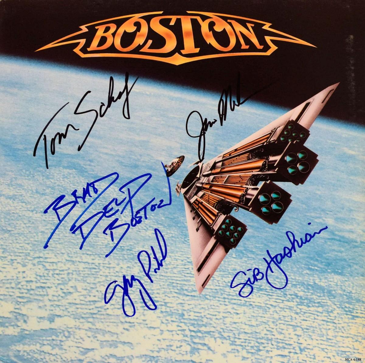 Boston Third Stage signed album | EstateSales.org