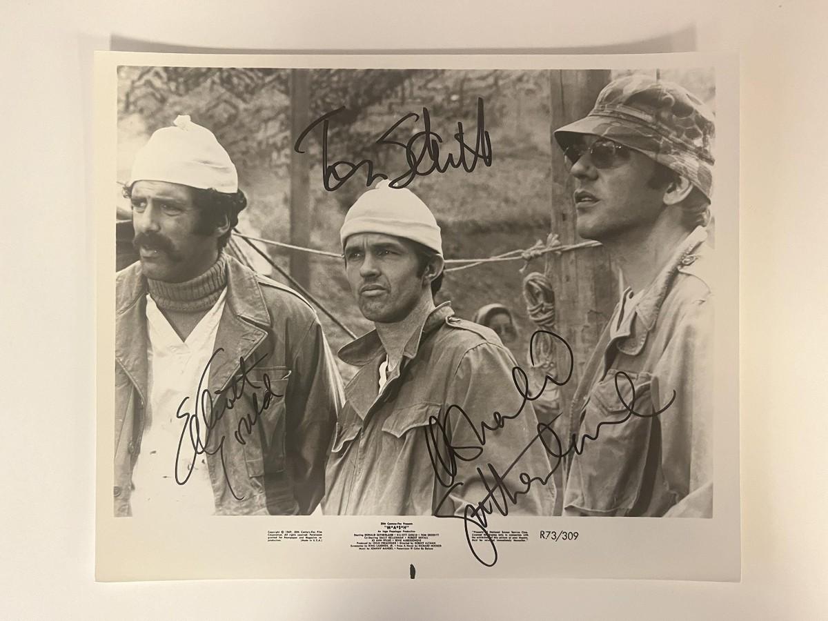 Mash cast signed photo | EstateSales.org