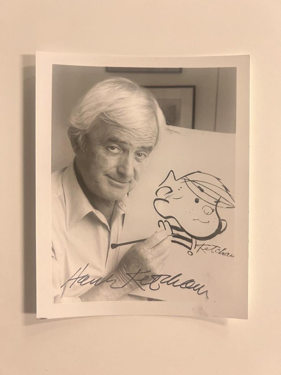 Dennis the Menace Hank Ketcham signed photo | EstateSales.org