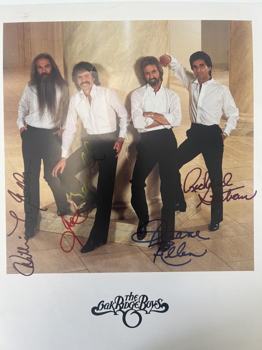 Oak Ridge Boys signed photo | EstateSales.org