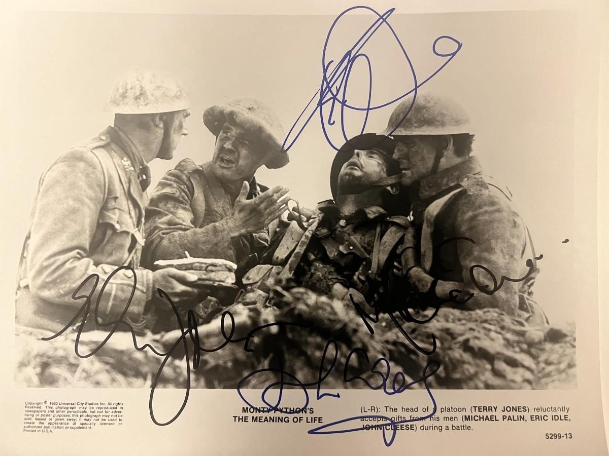 Monty Python cast signed photo | EstateSales.org