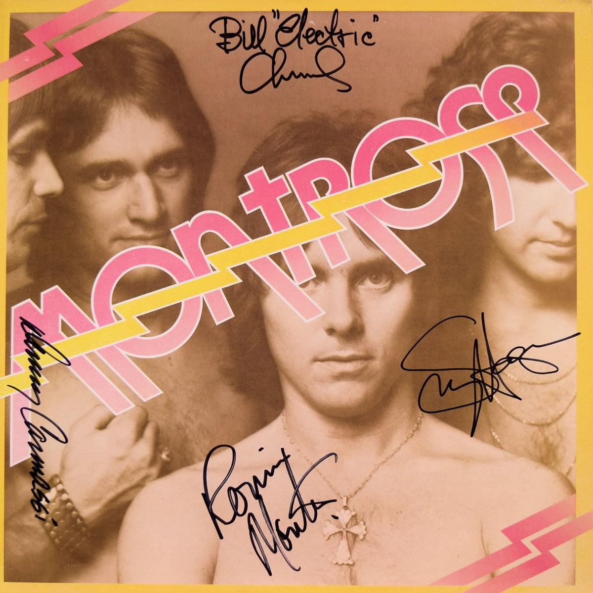Montrose signed debut album Montrose album | EstateSales.org