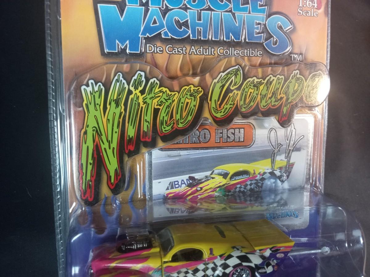 NIB MUSCLE MACHINES NITRO FISH '41 CHEVY COUPE | EstateSales.org NIB MUSCLE MACHINES NITRO FISH '41 CHEVY COUPE | EstateSales.org