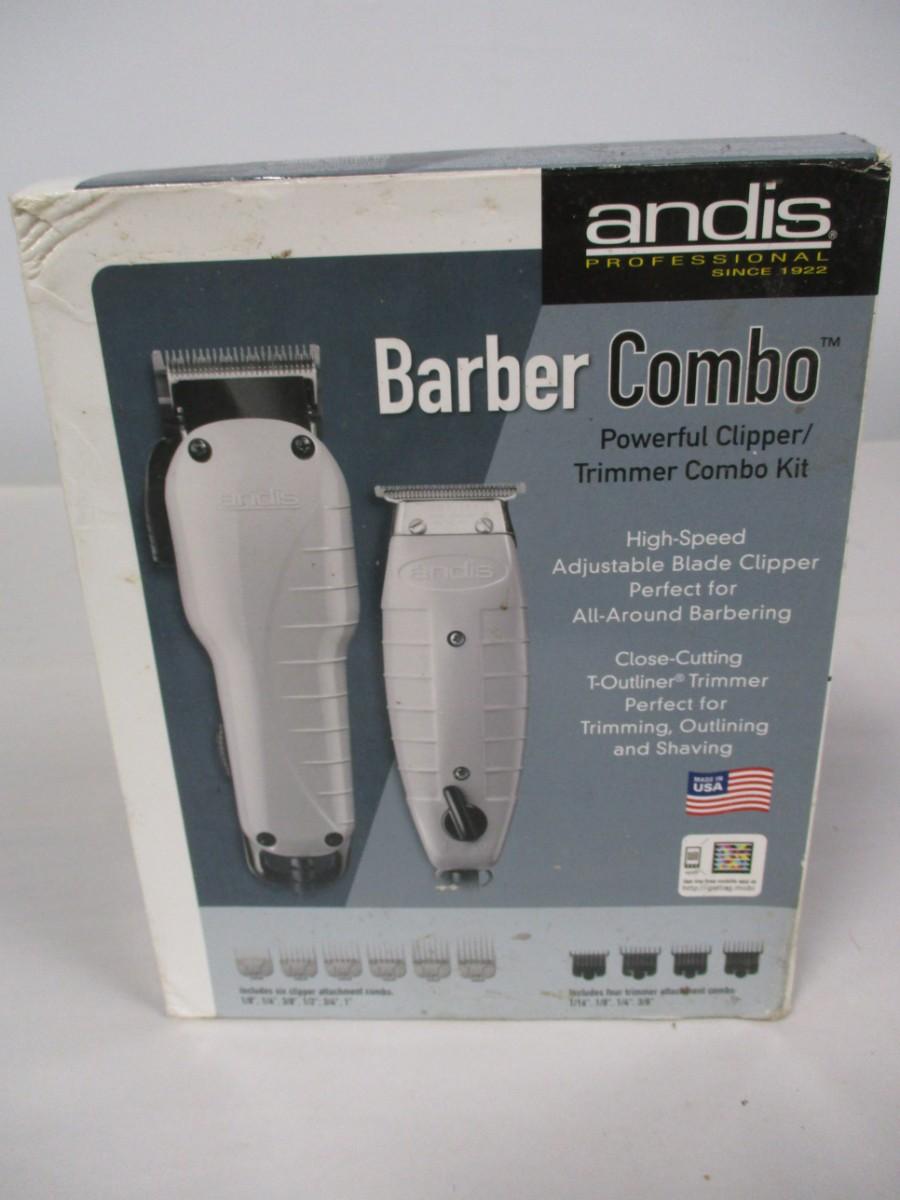 Andis Barber Combo Clipper/Trimmer Combo Kit | EstateSales.org