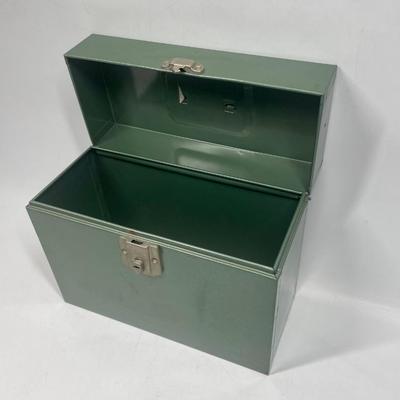 Steel Metal File Box - Small | EstateSales.org