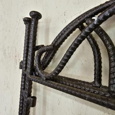 Decorative Three Piece Re-Bar Trellis (WS-JS) | EstateSales.org