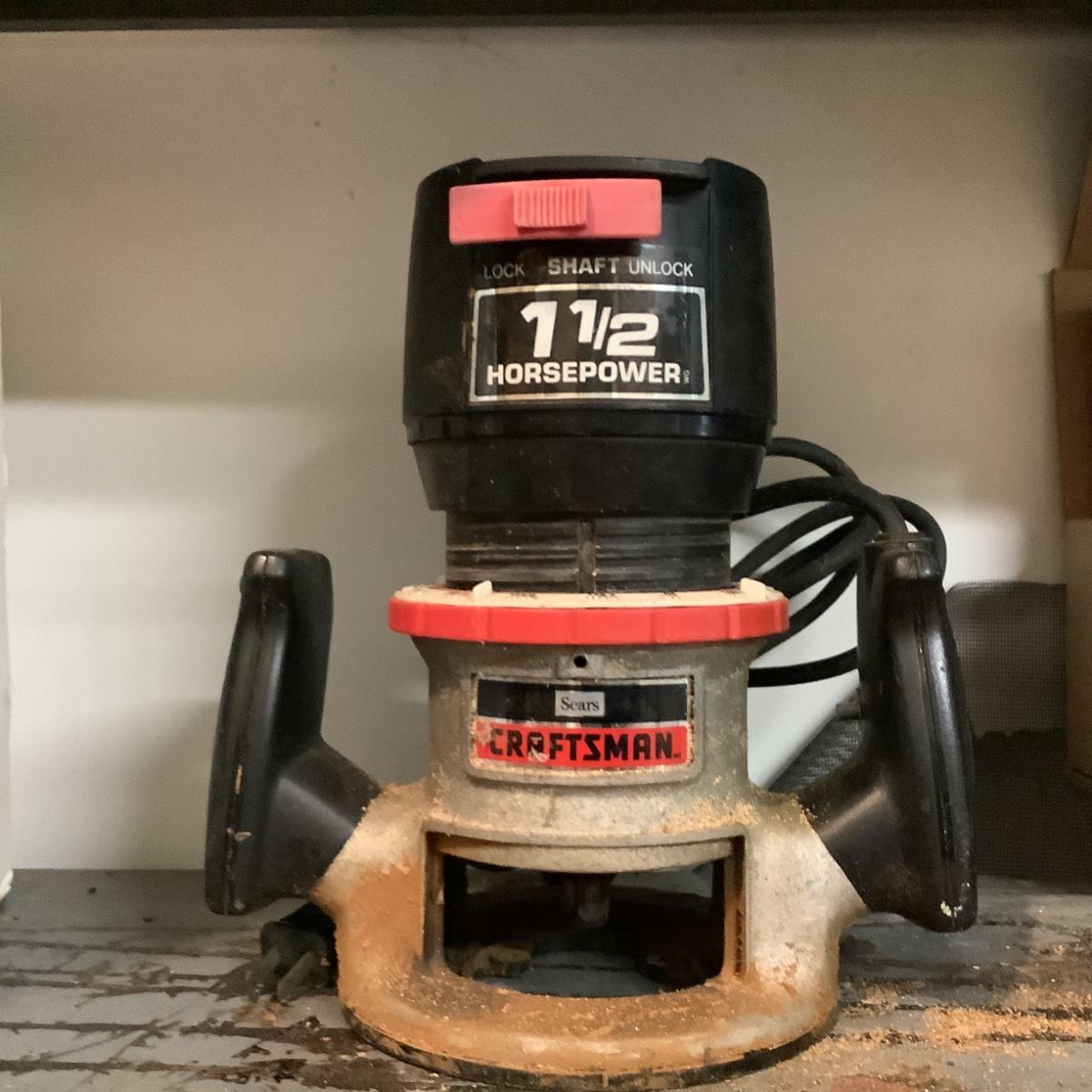 834 Craftsman 1.5 HP Router | EstateSales.org