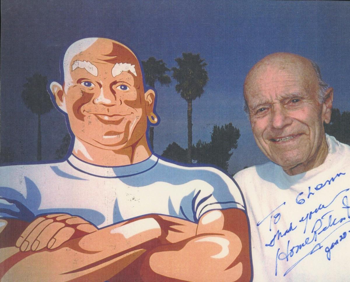 Mr. Clean House Peters Jr. signed photo | EstateSales.org