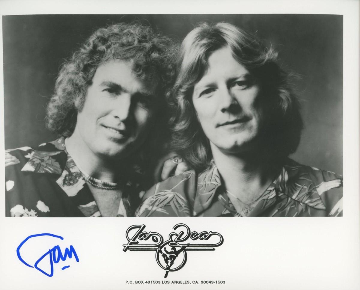 Jan and Dean Jan Berry signed photo | EstateSales.org