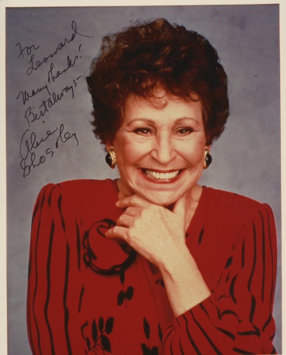 Alice Ghostley signed photo | EstateSales.org